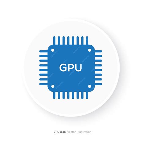 Premium Vector Gpu Icon Design Vector Illustration