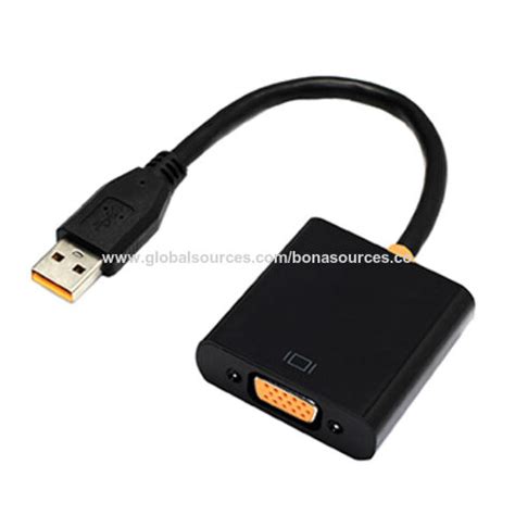 Buy Wholesale China Usb To Vga Adapter Cable Male To Female Usb To Vga Adapter Cable