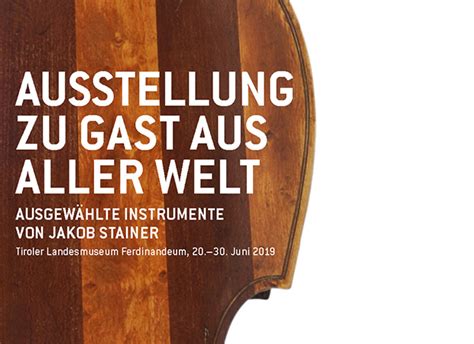 Exkursion In Die Stainer Ausstellung Absammuseumat