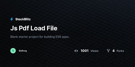Js Pdf Load File Stackblitz