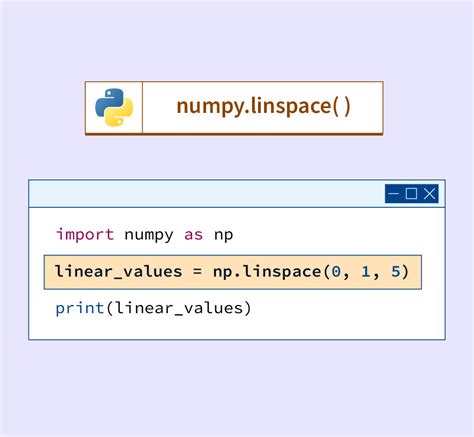 Numpy Linspace NumPy: The Absolute Basics For Beginners — NumPy V2.2