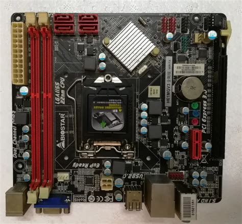 original motherboard for Biostar H61MGV3 LGA 1155 DDR3 16GB Desktop ...