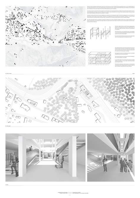 Architecture Bacherlors Degree Presentation Sheet On Behance Layout Architecture Presentation