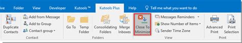How To Stop Outlook Getting Closed When Minimized Closed