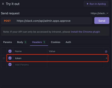 how to use the slack api use and test the slack api online