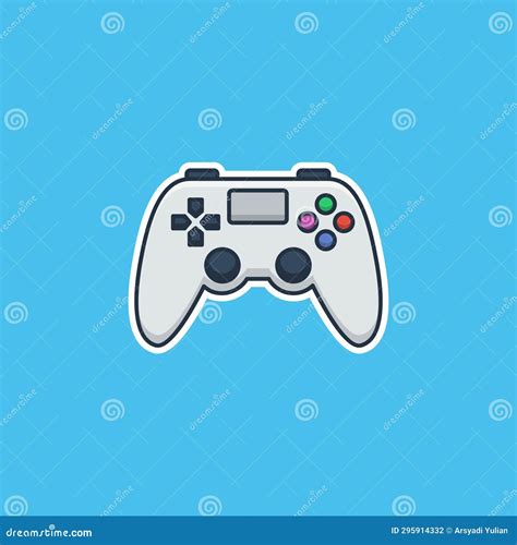 Unique Cute Vector Game Controller Stock Vector Illustration Of