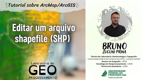 ARCGIS Editar Um Arquivo Shapefile SHP YouTube