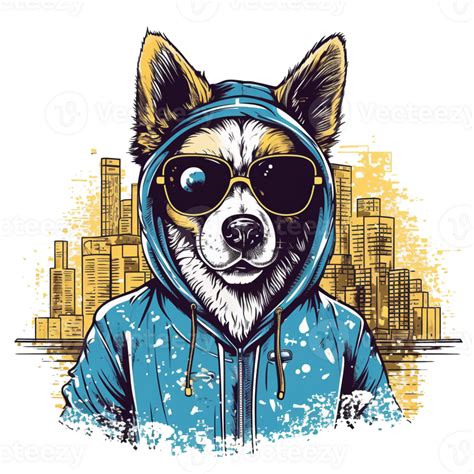 Illustration 2d Dog Ai Generate 23403885 Png