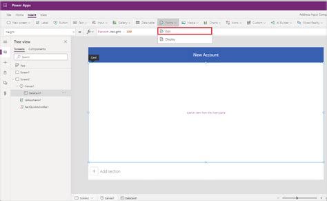 Create An App With Address Input And Map Controls Power Apps