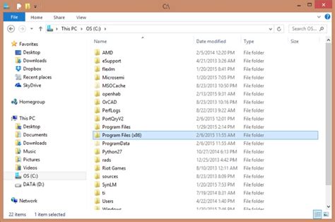 porque há no windows pastas program files e program files x86