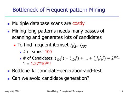 Ppt Chapter 5 Mining Association Rules In Large Databases Powerpoint