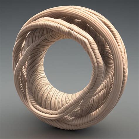 The Torus Doughnut Boasts A Sleek 3d Model Adorned With A Seamlessly