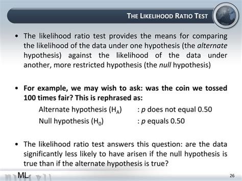 introduction to maximum likelihood estimator pptx
