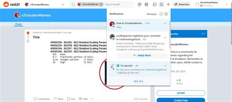 Getting Notifications For My Own Post R Bugs