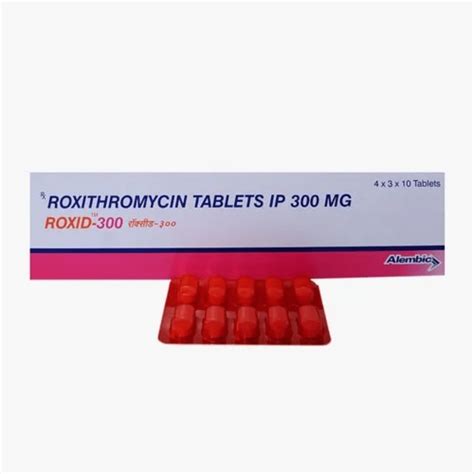 Roxithromycin Tablets Pharmika India Pvt Ltd