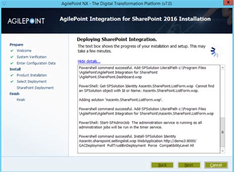 Install Sharepoint Integration