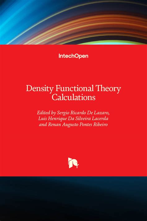 density functional theory calculations intechopen