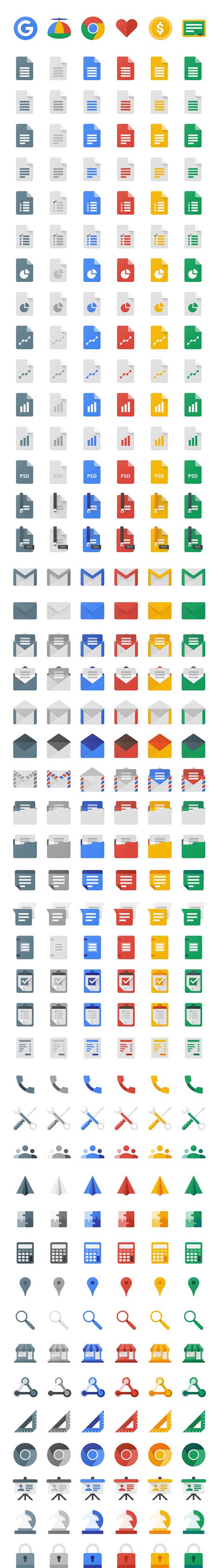 Google Material Icons Behance