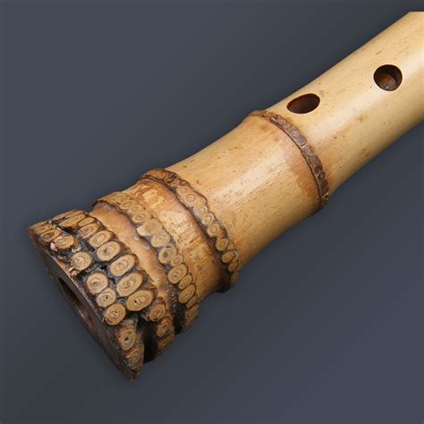 迪创特制桂竹南箫乐器专业演奏南萧大头带根箫g调f调六八孔老料子虎窝淘