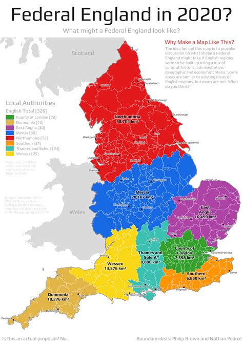 Stats Maps N Pix The 8 English Regions Of A Federal Uk