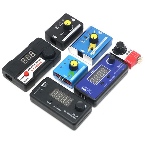 Digital Servo Tester ESC Consistency Tester Steering Gear Measurement For FPV RC Helicopter