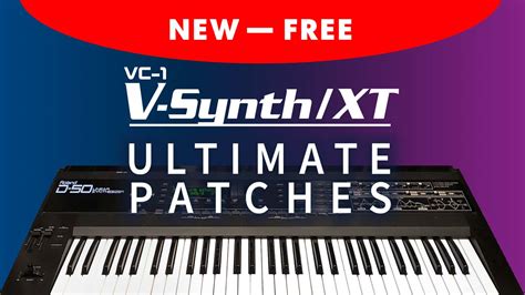 ROLAND V SYNTH VC 1 XT FREE PRESETS The NEW Synth Sounds Patches