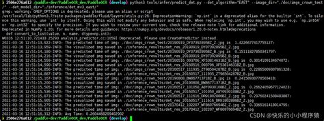 Paddleocr使用笔记 模型推理和预测 Csdn博客