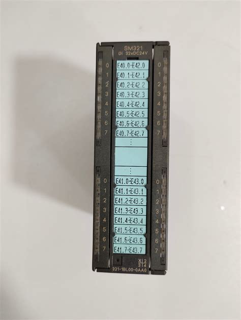 SIEMENS Digital input SM 321 6ES7321-1BL00-0AA0 SIMATIC S7-300, Digital ...