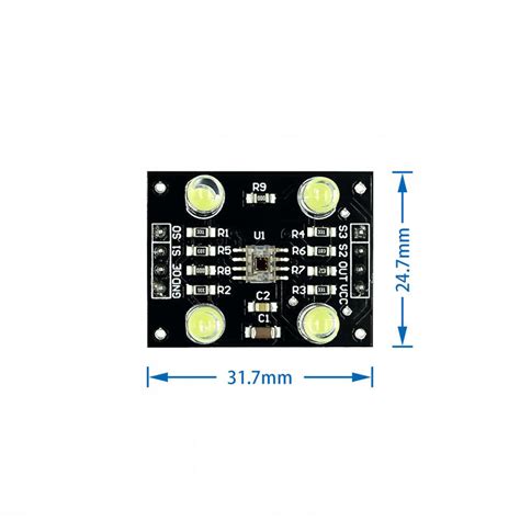gy 31 gy 33 tcs230 tcs3200d color recognition sensor