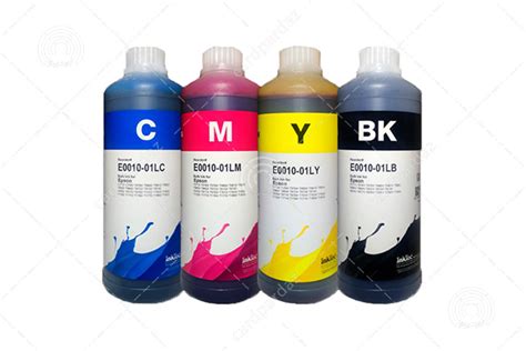 جوهر پرینتر اپسون 4 رنگ 1000 سی سی Inktec کارت پرداز