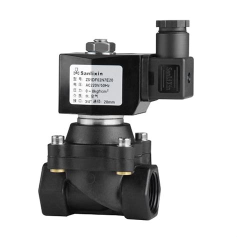 Plastic Series 2 2 Way Zero Press Differential Solenoid Valve Normally Closed Sourcewell Devices