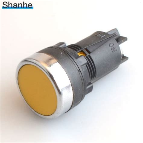 HOT SCP MALL 22mm Momentary Electrical Push Button Switch 1NO 1NC 3 Pins Screws Terminals