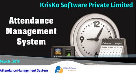 Online Cloud Based KrisKo Attendance Management Software Free Demo Trial Available At