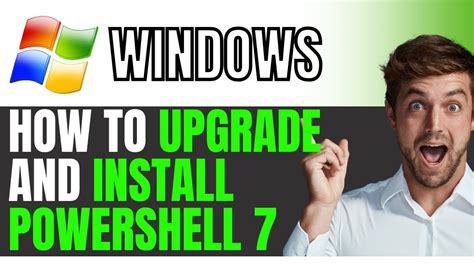 How To Upgrade And Install Powershell 7 On Windows 11 Youtube