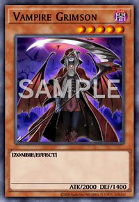 Vampire Grimson Card Details Yu Gi Oh Neurontrading Card Game
