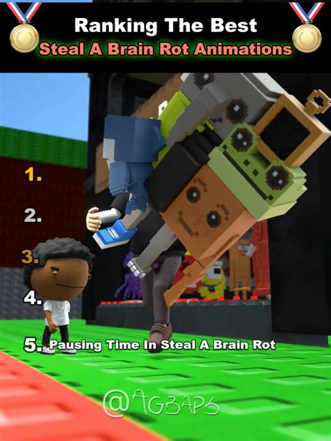 Ranking The Best Steal A Brain Rot Animations Tiktok