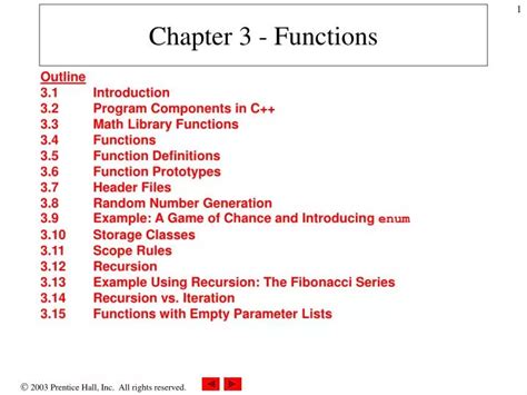 ppt chapter 3 functions powerpoint presentation free download id