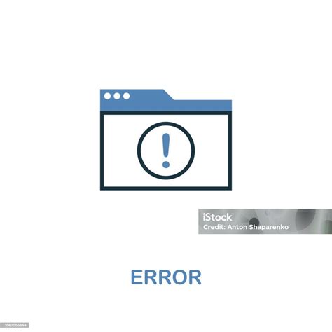 Vetores De Ícone De Erro Em Duas Cores Prémio Design De Coleção De Ícones De Segurança De