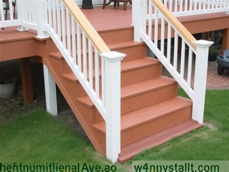 DIY Composite Decking Stairs Installation Guide WPC Deck Board