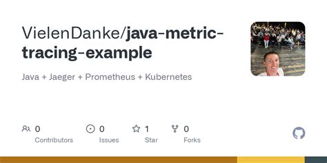 github vielendanke java metric tracing example java jaeger