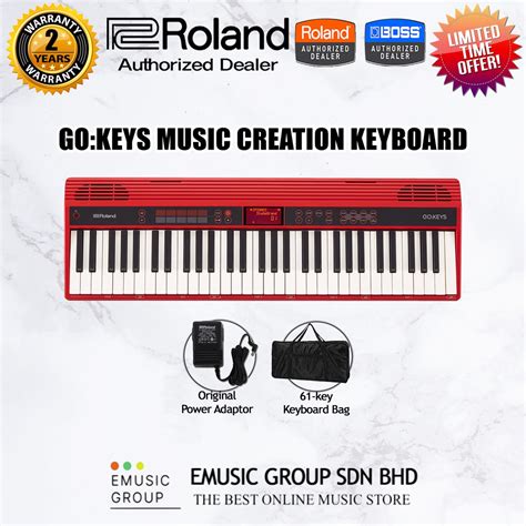 Roland Go Keys Music Creation Keyboard Go Keys Go Keys Gokeys Shopee Malaysia