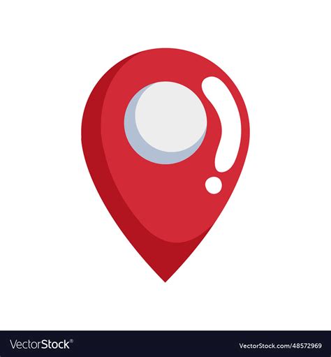 Pin Icon Location Geo Royalty Free Vector Image