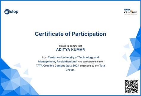 Tataquiz2024 Learningexperience Aditya Kumar