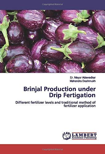 Buy Brinjal Production Under Drip Fertigation Different Fertilizer