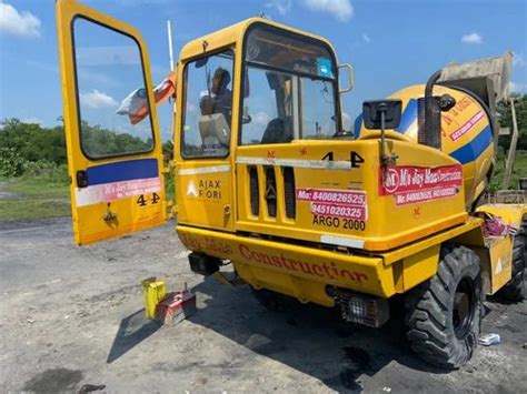 Ajax Fiori Argo Self Loading Concrete Mixer For Construction Drum Capacity L At