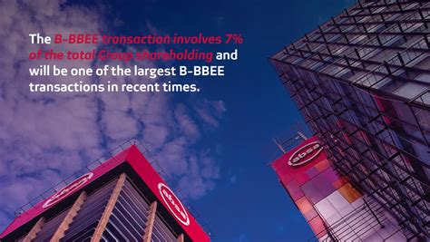 One Of The Largest B Bbee Transactions In Recent Times This Transaction… Absa Group