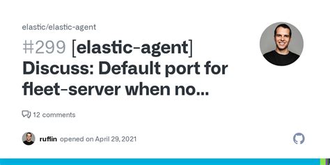 Elastic Agent Discuss Default Port For Fleet Server When No Port