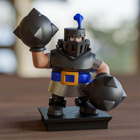 Mega Knight Clash Royale 3d Model By Matb3d On Thangs