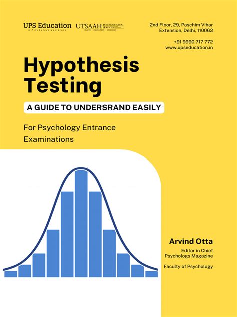 Hypothesis Testing Final Pdf P Value Statistical Significance