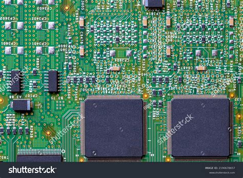 Closeup Micro Processor Chip On Motherboard Stock Photo 2190678657 Shutterstock